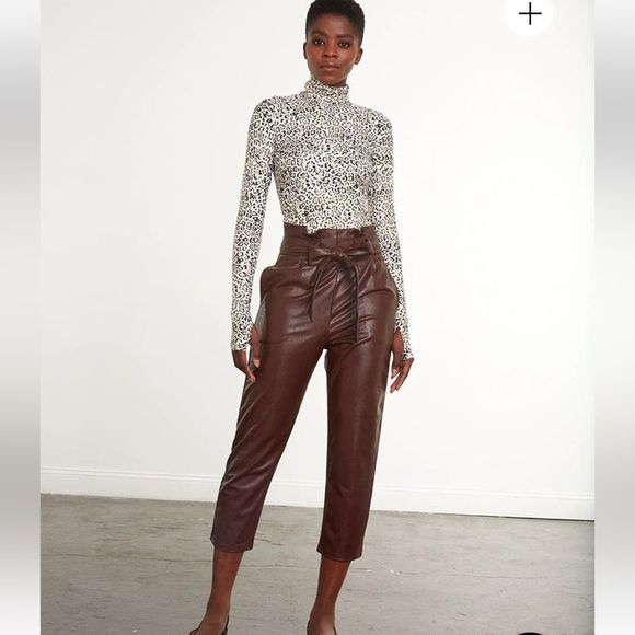 Commando | Pants & Jumpsuits | Nwtcommando Faux Leather Paper Bag Pants ...